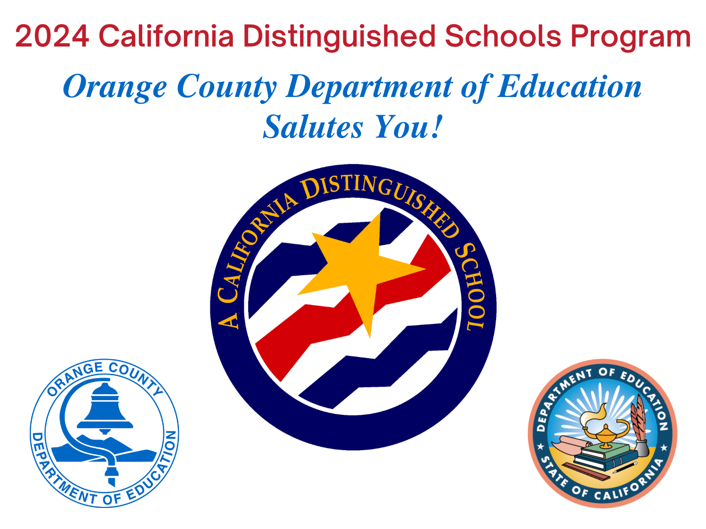 OCDE - California Distinguished Schools Program